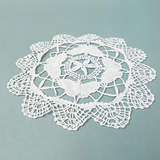 Flot vintage knipling flacon - Flakoner og Bordløbere - Art Nuvo - Antik & Vintage