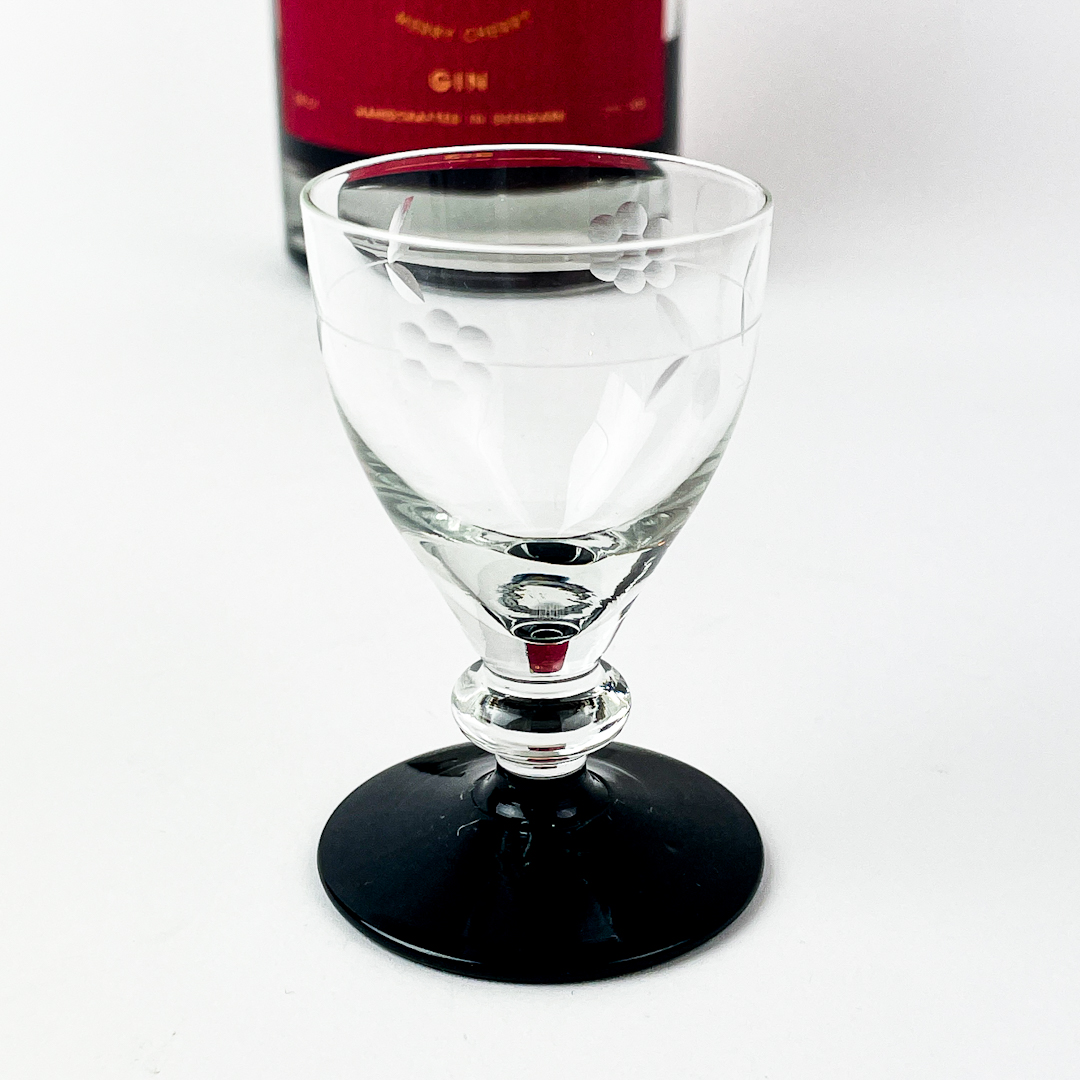 Snapseglas - Ingrid - Holmegaards Glasværk ca. 1942 - Glas - Art Nuvo ...