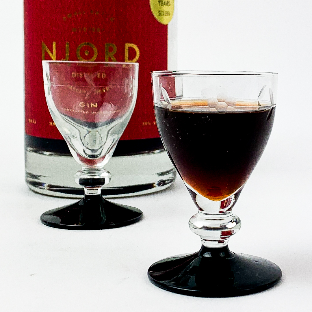 Snapseglas - Ingrid - Holmegaards Glasværk ca. 1942 - Glas - Art Nuvo ...